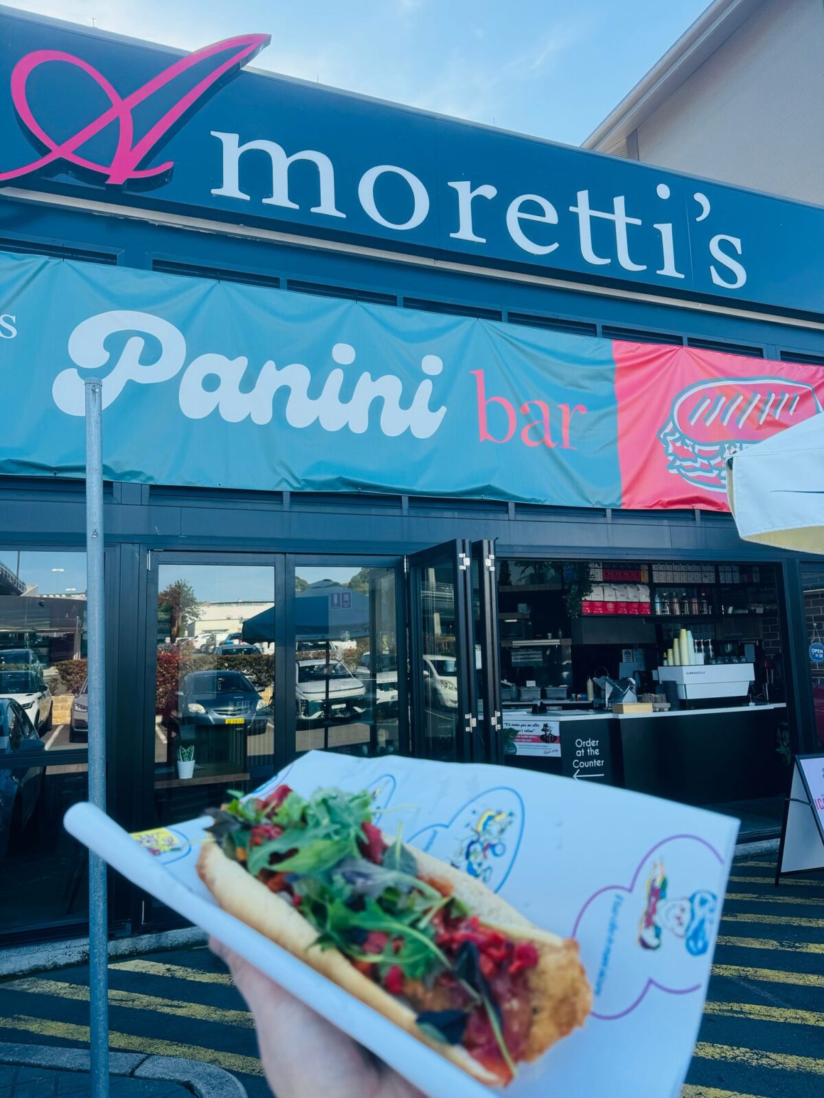Panini Bar Menu – Amoretti's – Where food and love come together